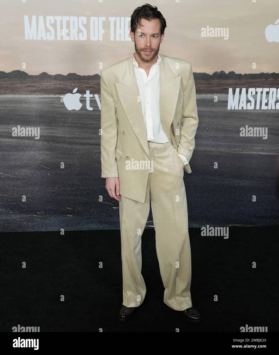Los Angeles, USA. 10th Dec, 2023. David Shields arrives at the Apple TV ...