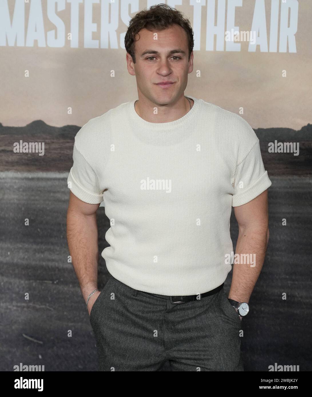 Los Angeles, USA. 10th Dec, 2023. Elliott Ross arrives at the Apple TV ...