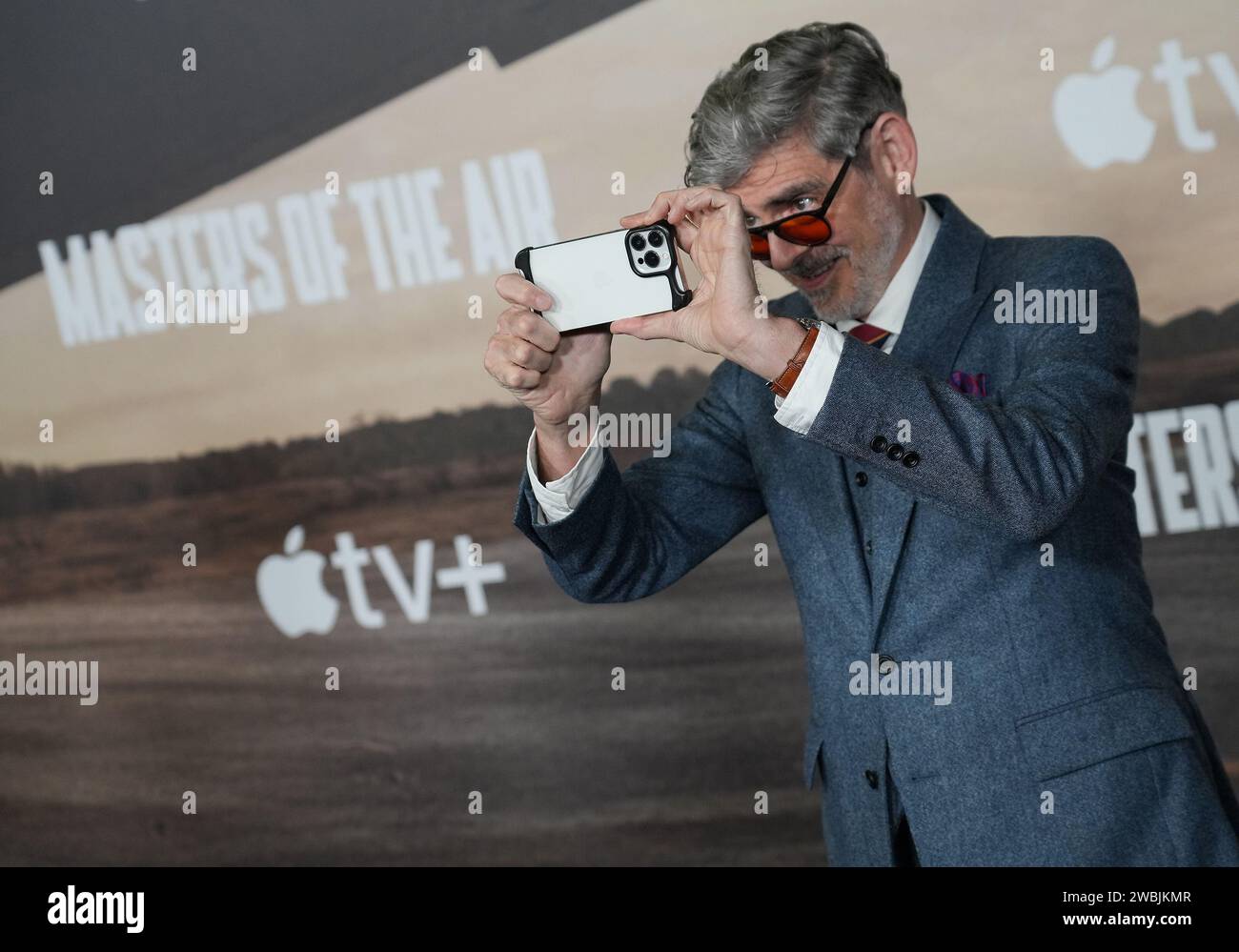 Los Angeles, USA. 10th Dec, 2023. John Orloff arrives at the Apple TV ...