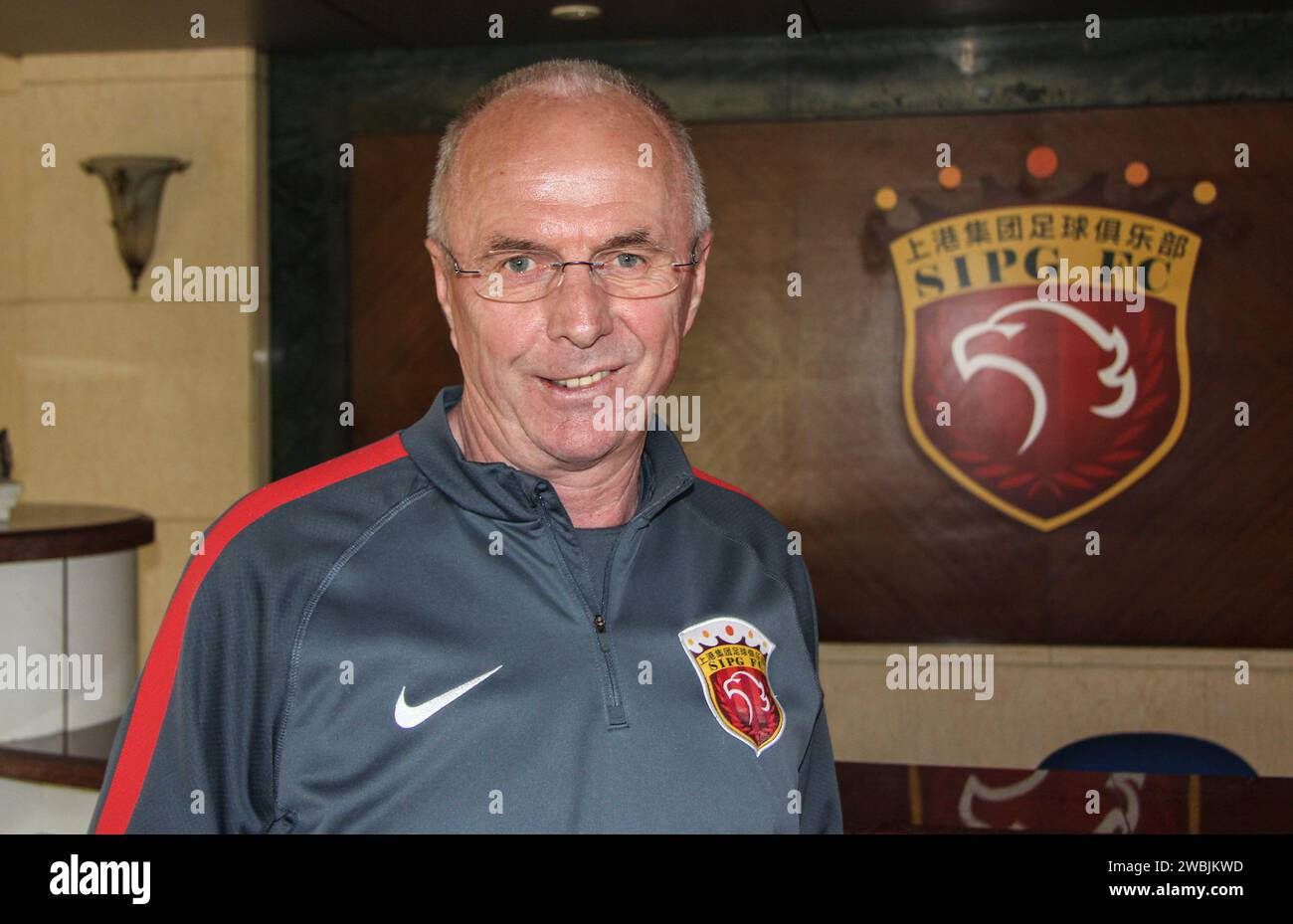 Swedish football coach and former England manager Sven- Goran Eriksson ...