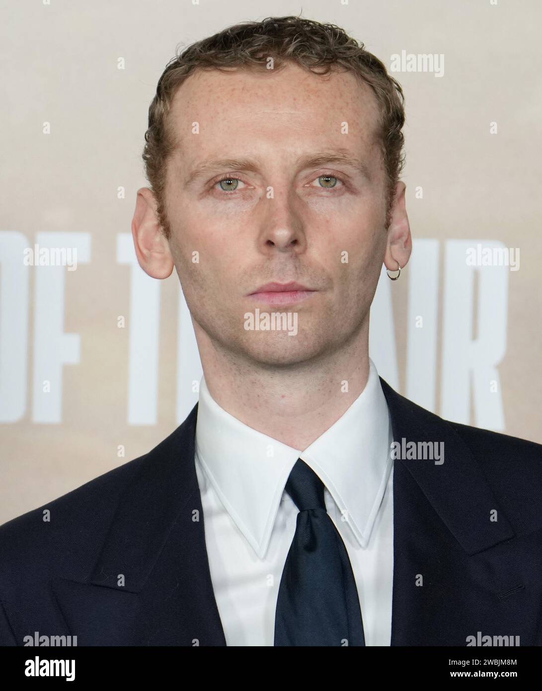 Los Angeles, USA. 10th Dec, 2023. Edward Ashley arrives at the Apple TV ...