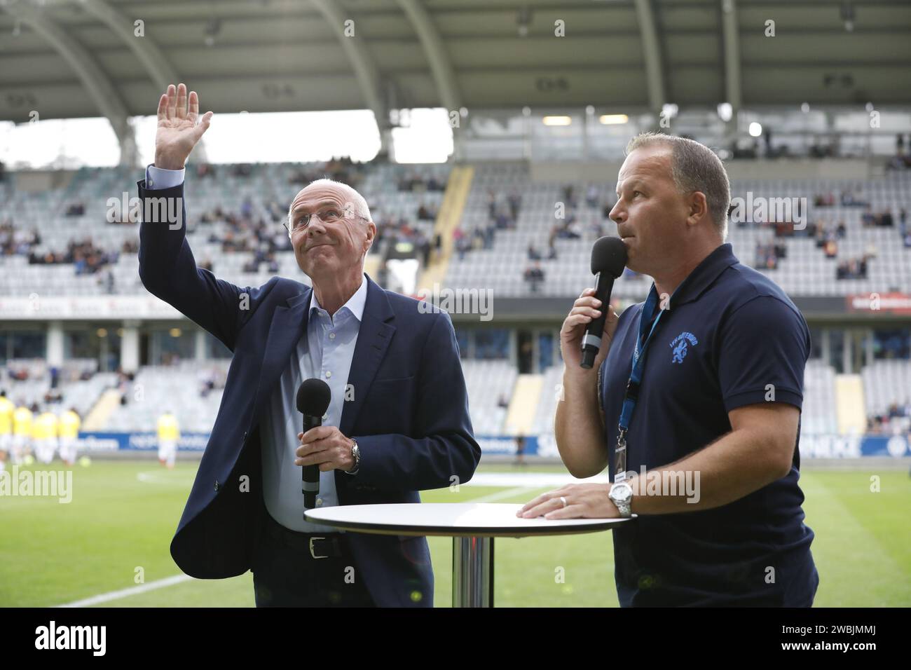 Swedish football coach and former England manager Sven-Göran Eriksson ...