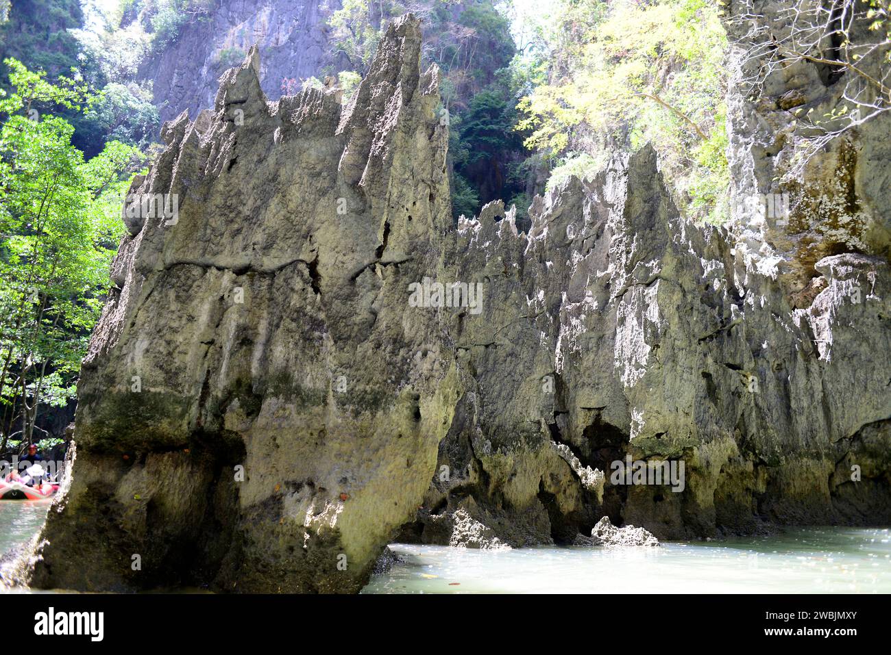 Koh Panak Cave. Ao Phang Nga Marine National Park, Andaman Sea ...