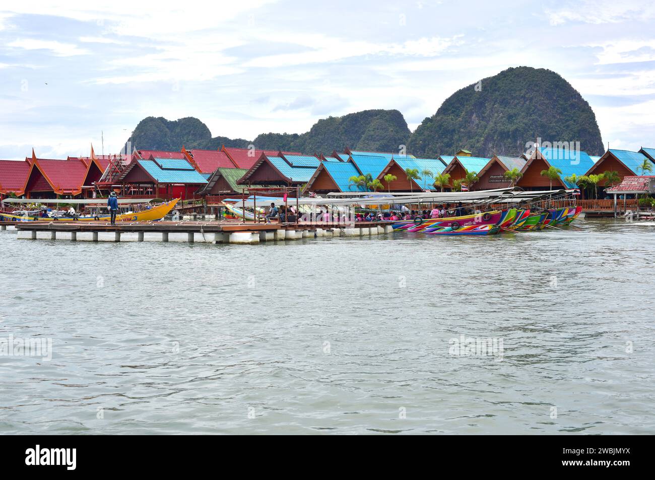 Koh Panyi, Koh Panyee or Ko Panyi is a muslim fishing village built on ...