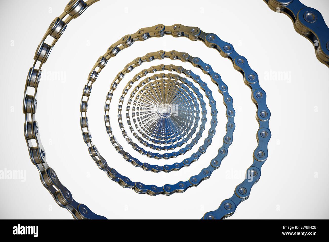 An intricate, digitally rendered illustration showcasing an eternal ...