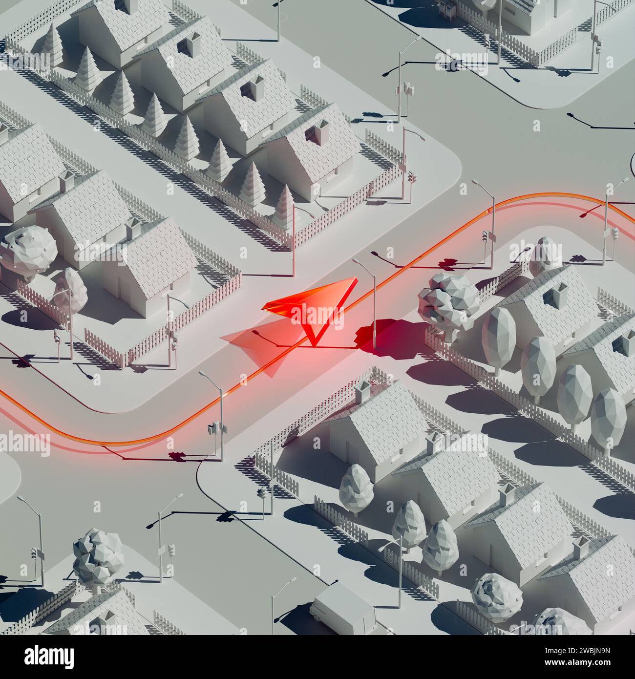 Circuit like pathways hi-res stock photography and images - Alamy