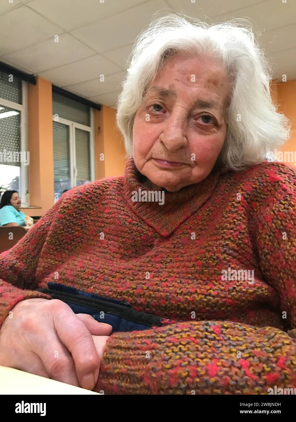 Old age lady woman hi-res stock photography and images - Alamy