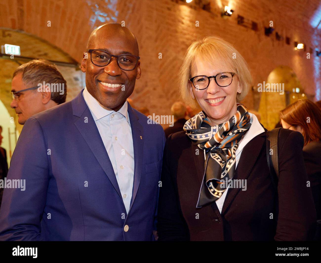 Joe Chialo Kultursenator Berlin , Nina Englert BMW Berlin ...