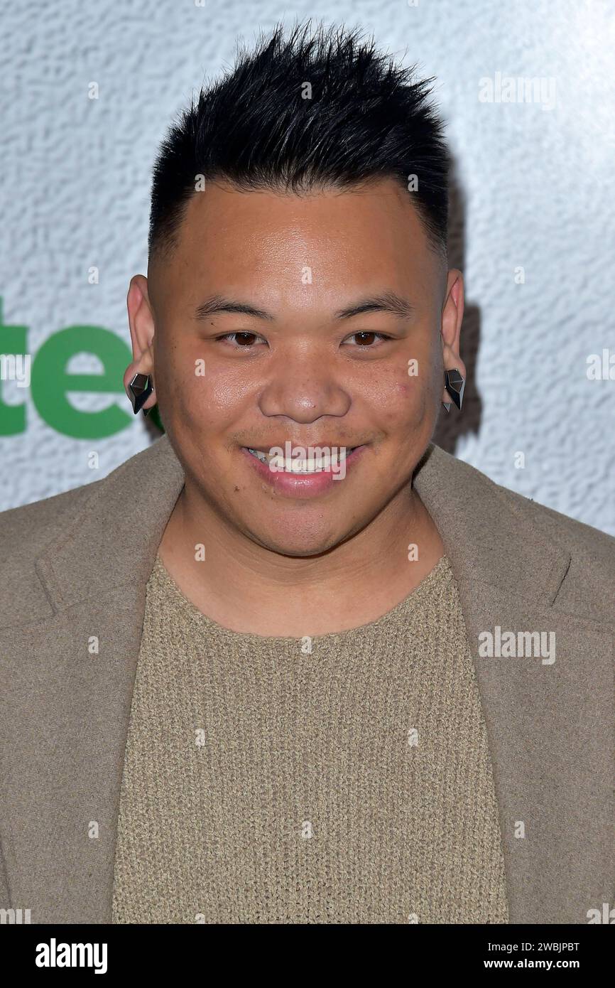 AJ Rafael bei der Premiere der Peacock Serie Ted im AMC The Grove. Los ...
