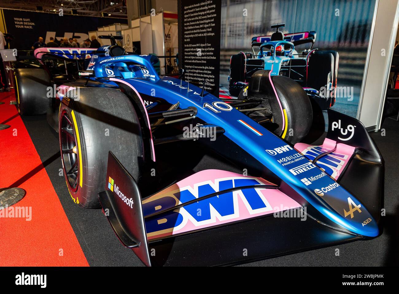 Birmingham, UK, 11 Jan 2024, Autosport International Show 2024, Alpine ...