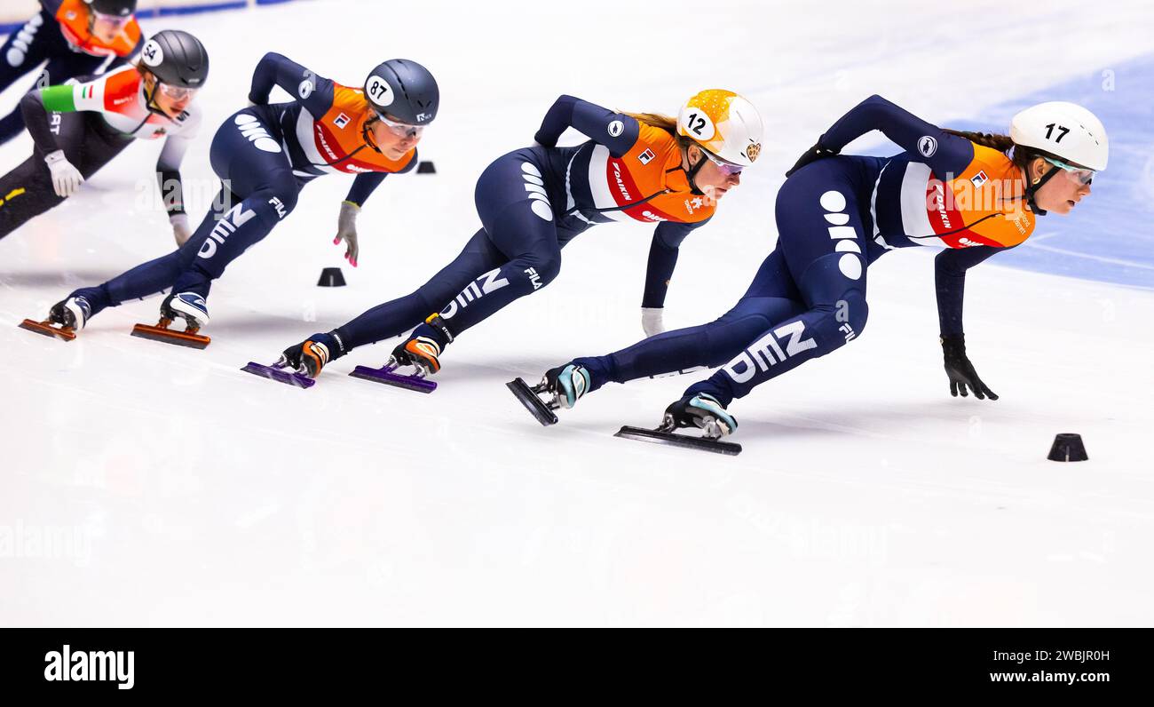 GDANSK - Short trackers Selma Poutsma, Yara van Kerkhof and Diede van ...