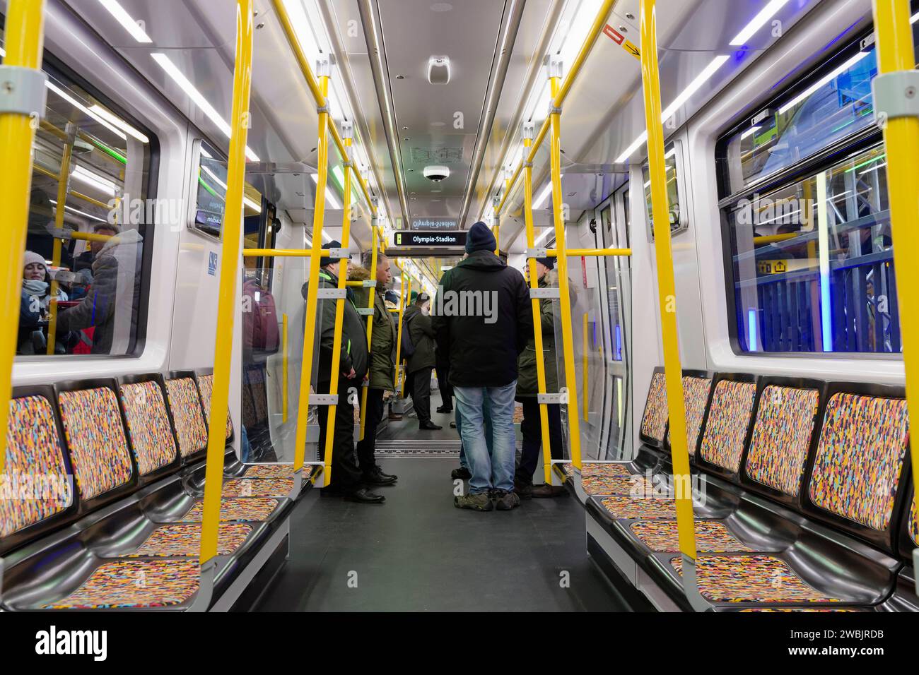 BVG stellt neue U-Bahn Reihe JK vor 2024-01-11 - Deutschland, Berlin ...