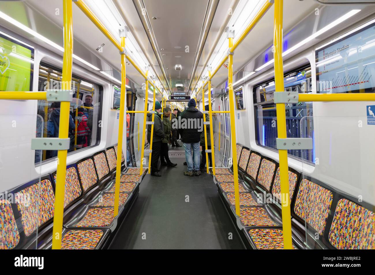 BVG stellt neue U-Bahn Reihe JK vor 2024-01-11 - Deutschland, Berlin ...