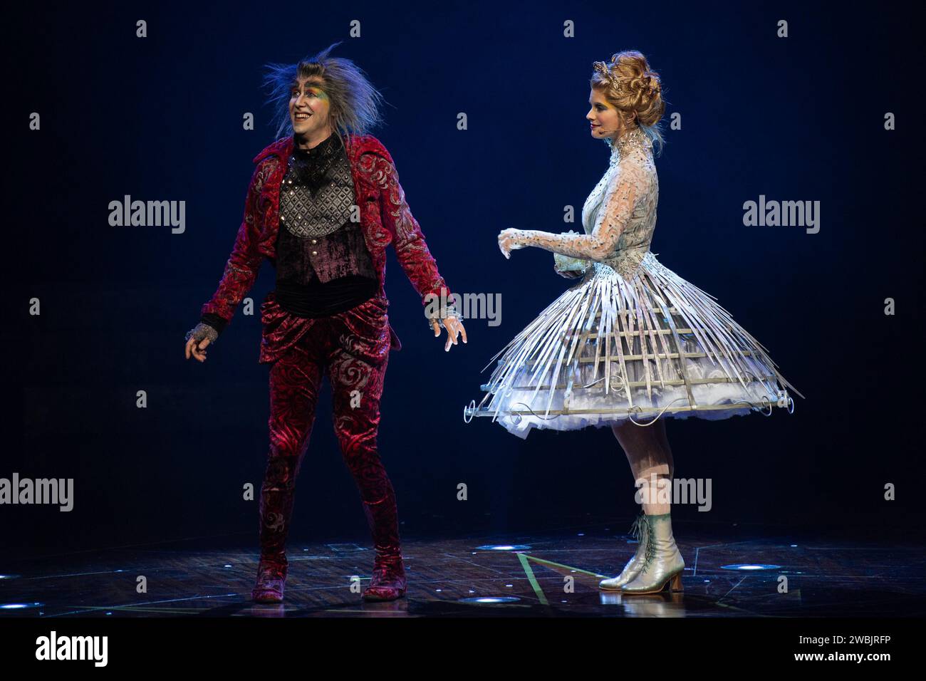 London, UK. 10 Jan, 2024. Pictured: Mr. Fleur (Bogdan Zavalishyn and ...