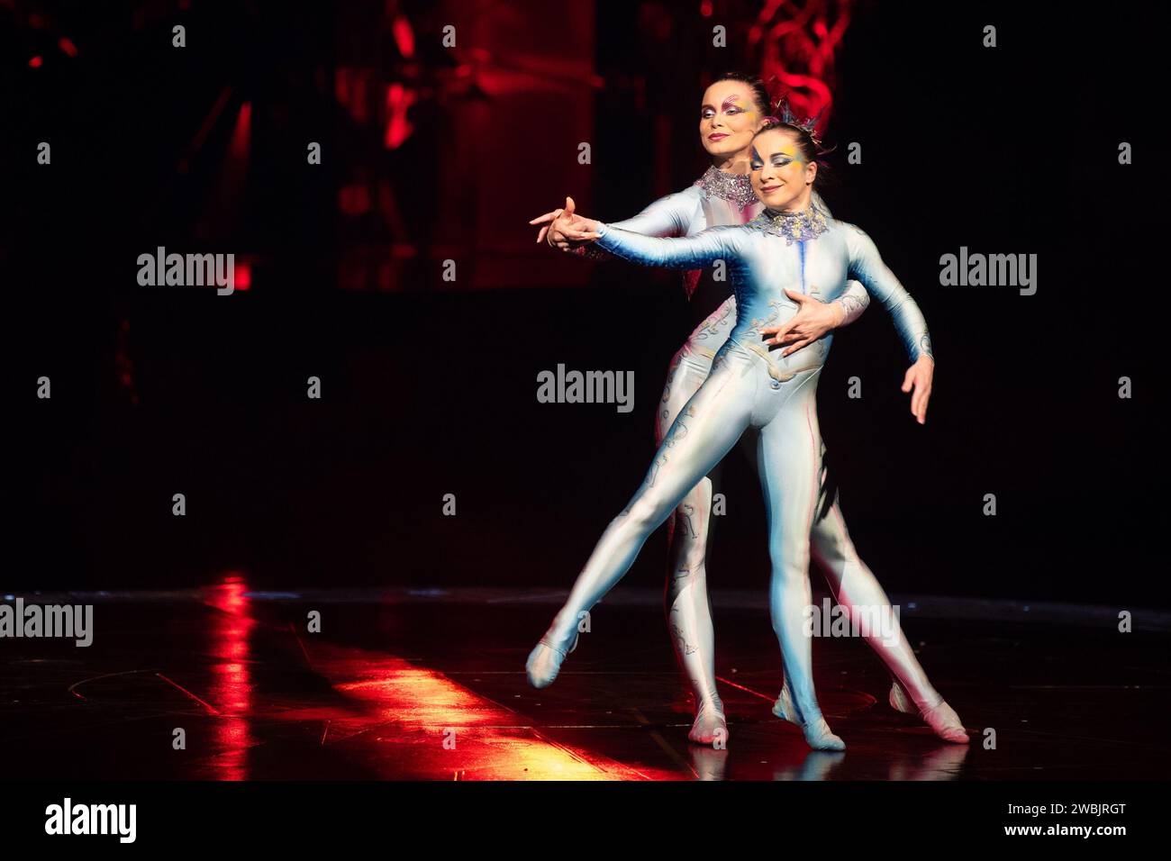 London, UK. 10 Jan, 2024. Pictured: Daria Kalinina, Halina Starevich ...