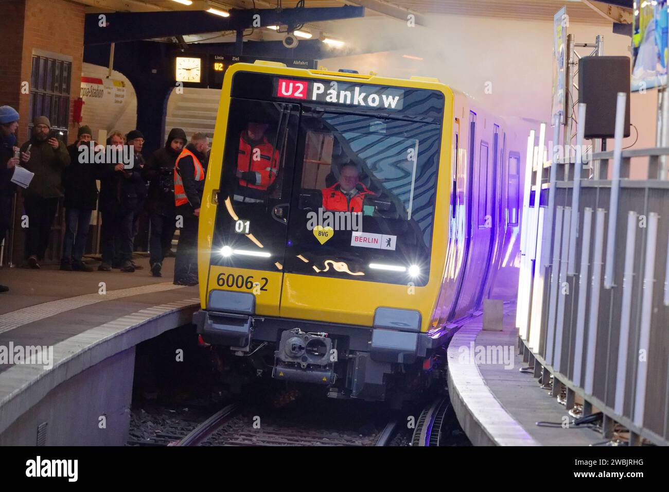 BVG stellt neue U-Bahn Reihe JK vor 2024-01-11 - Deutschland, Berlin ...