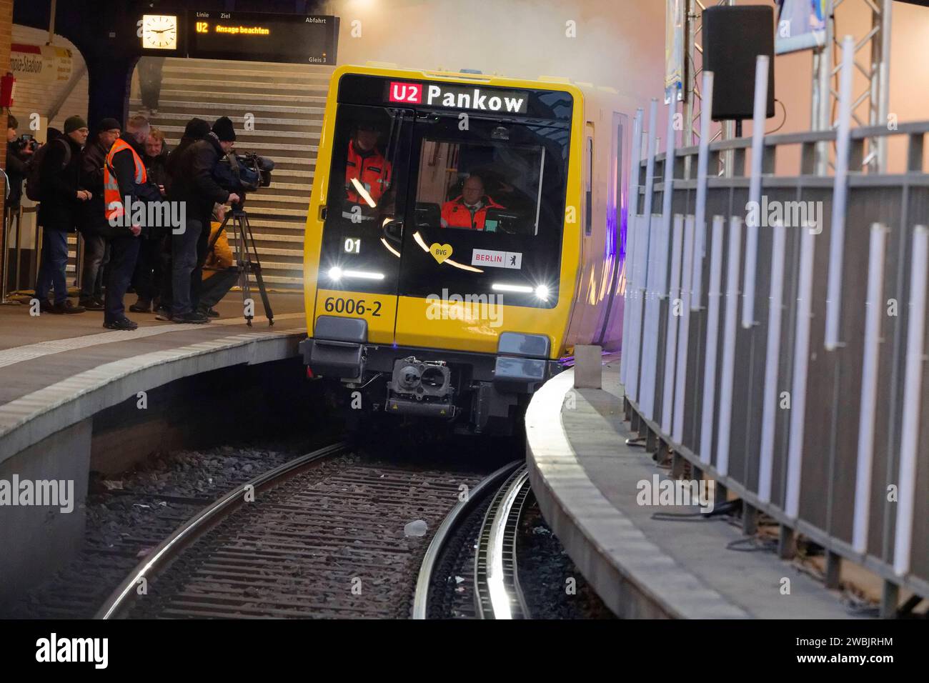 BVG stellt neue U-Bahn Reihe JK vor 2024-01-11 - Deutschland, Berlin ...