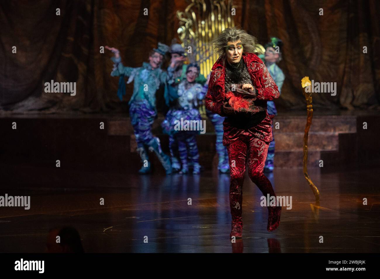 London, UK. 10 Jan, 2024. Pictured: Performer Mr. Fleur (Bogdan ...