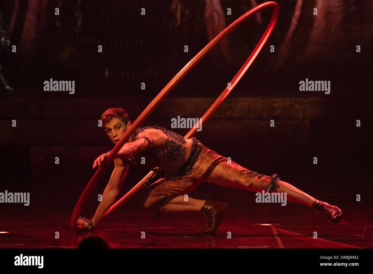 London, UK. 10 Jan, 2024. Pictured: Ghislain Ramage performs on the ...