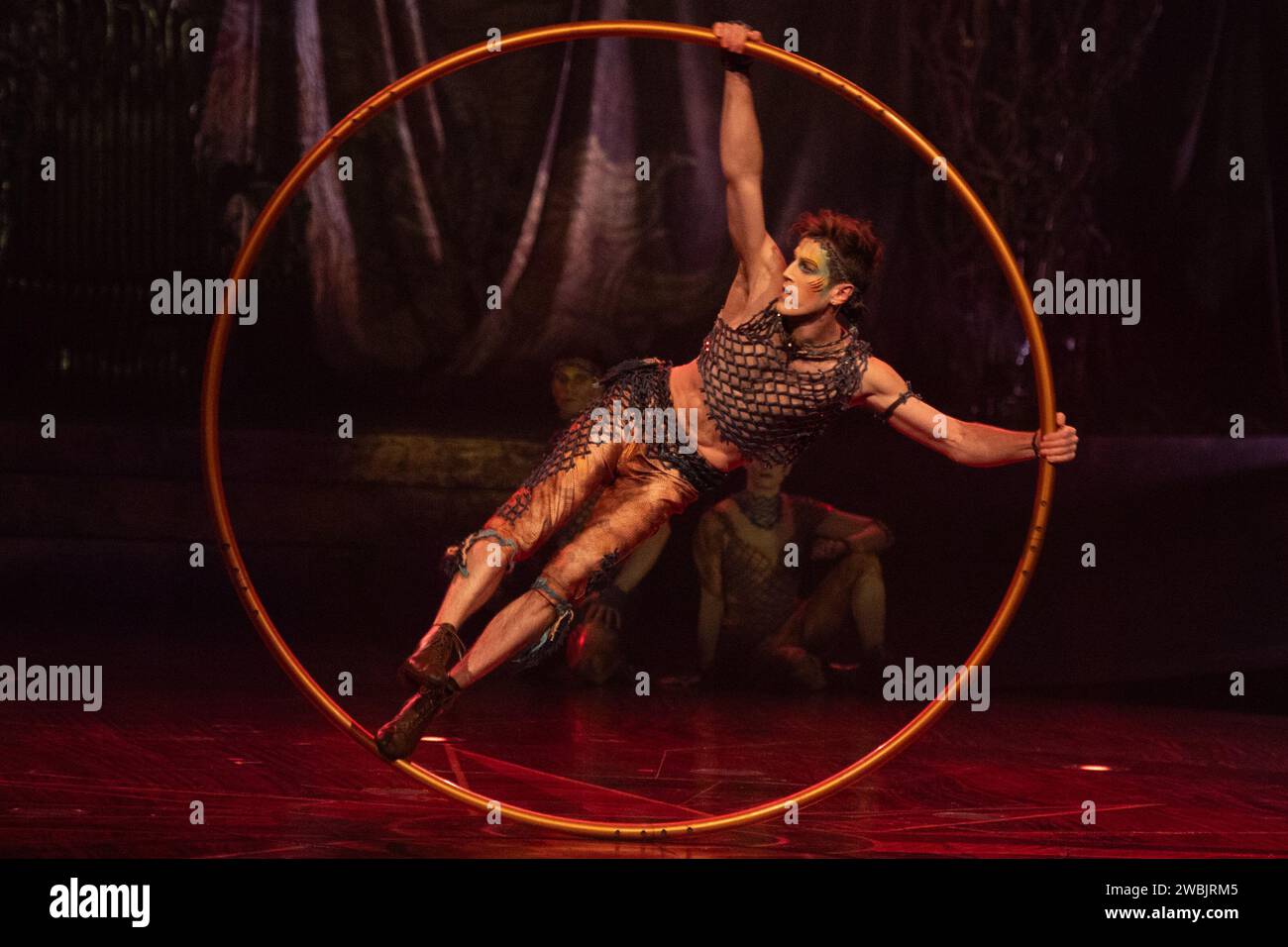 London, UK. 10 Jan, 2024. Pictured: Ghislain Ramage performs on the ...