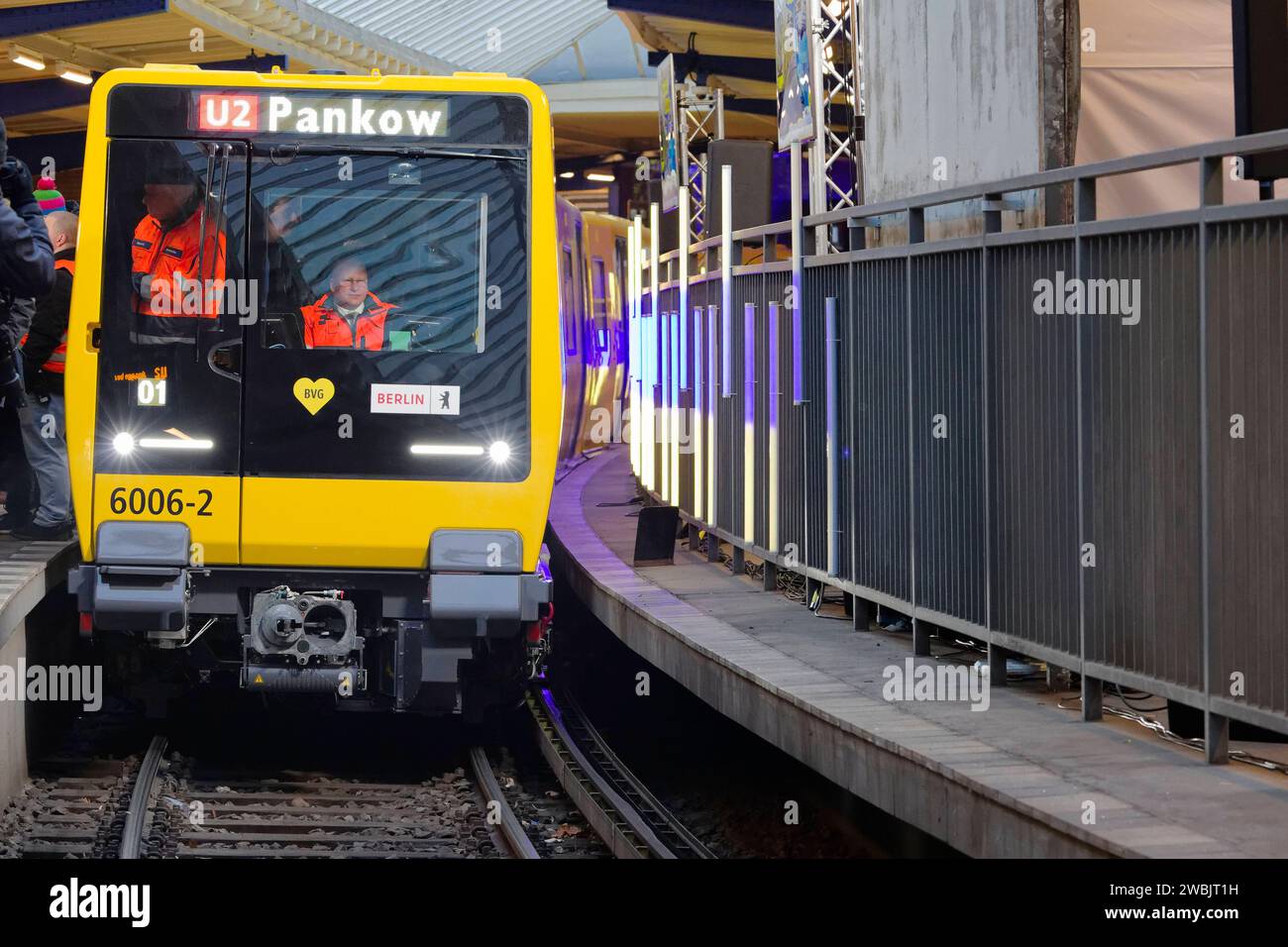 BVG stellt neue U-Bahn Reihe JK vor 2024-01-11 - Deutschland, Berlin ...