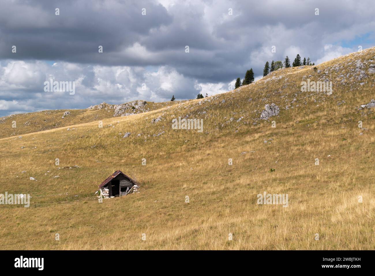 Mountain hut made stone hi-res stock photography and images - Alamy
