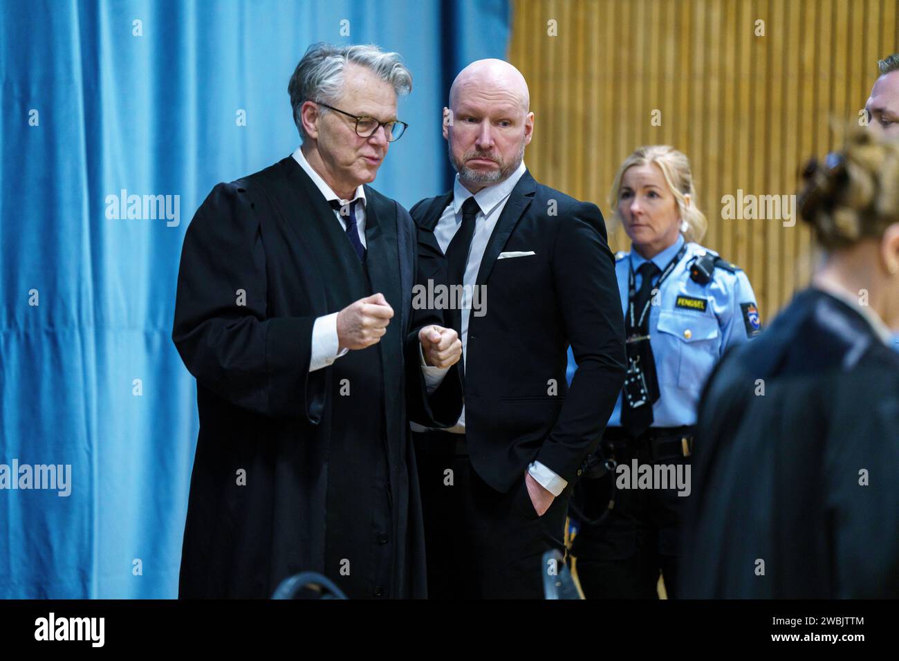 Tyristrand 20240111.Anders Behring Breivik in conversation with his ...