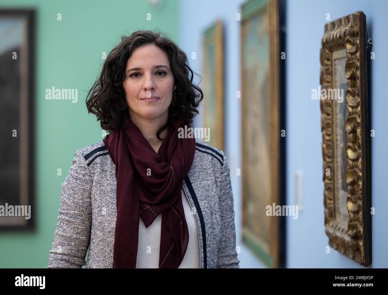 Chemnitz, Germany. 11th Jan, 2024. Florence Thurmes, General Director ...