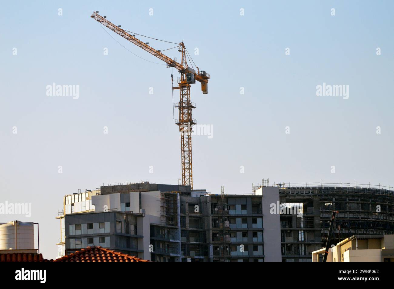 Giza, Egypt, January 7 2024: New residential high rise in Egypt, real ...