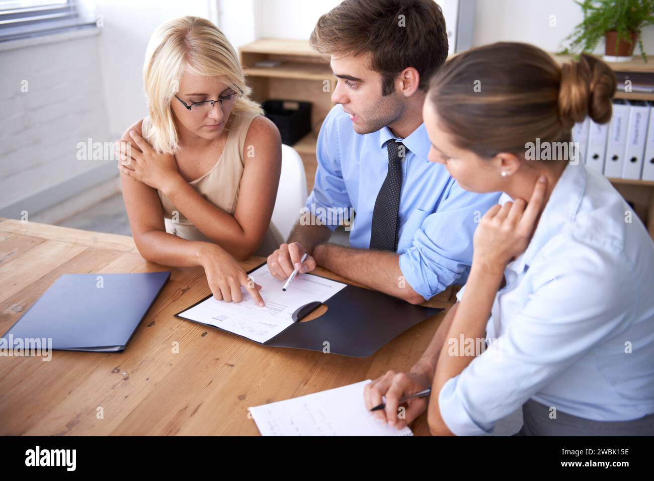 Documents, teamwork and professional people discussion on financial ...