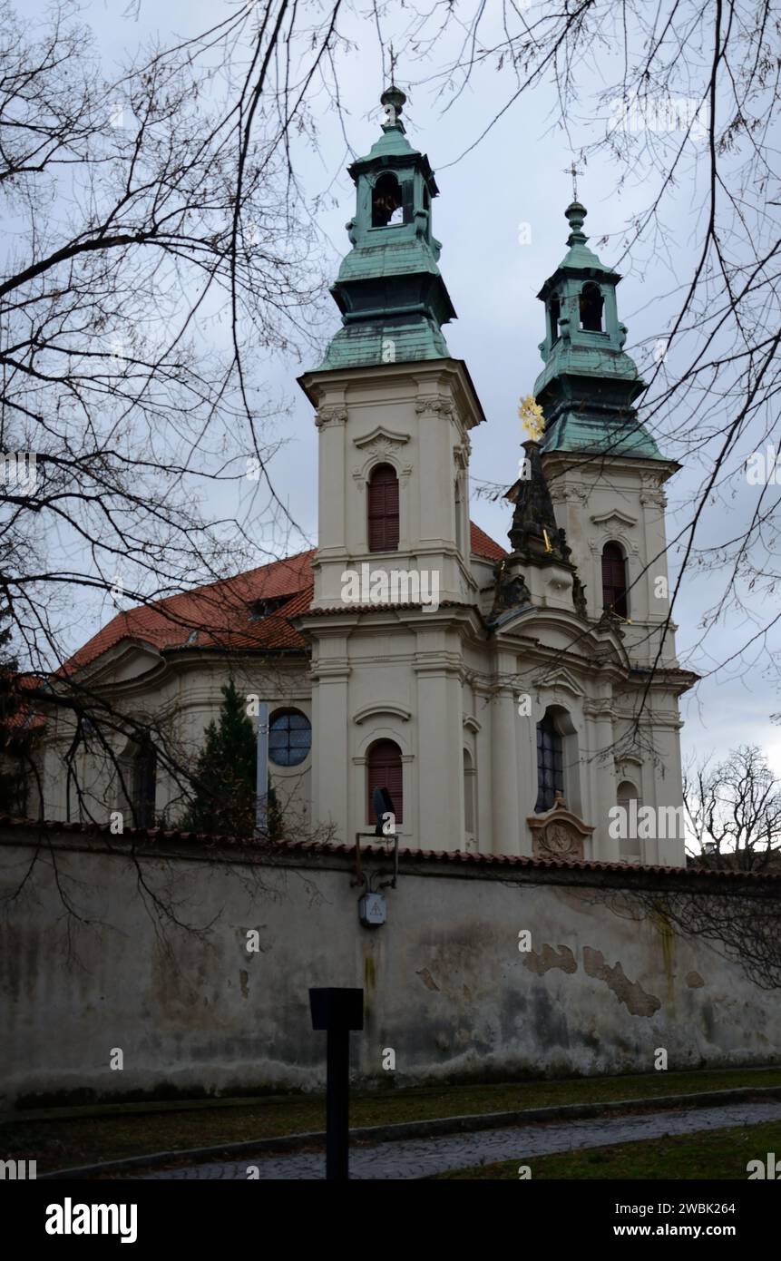 Church of st john of nepomuk on skalka hi-res stock photography and ...