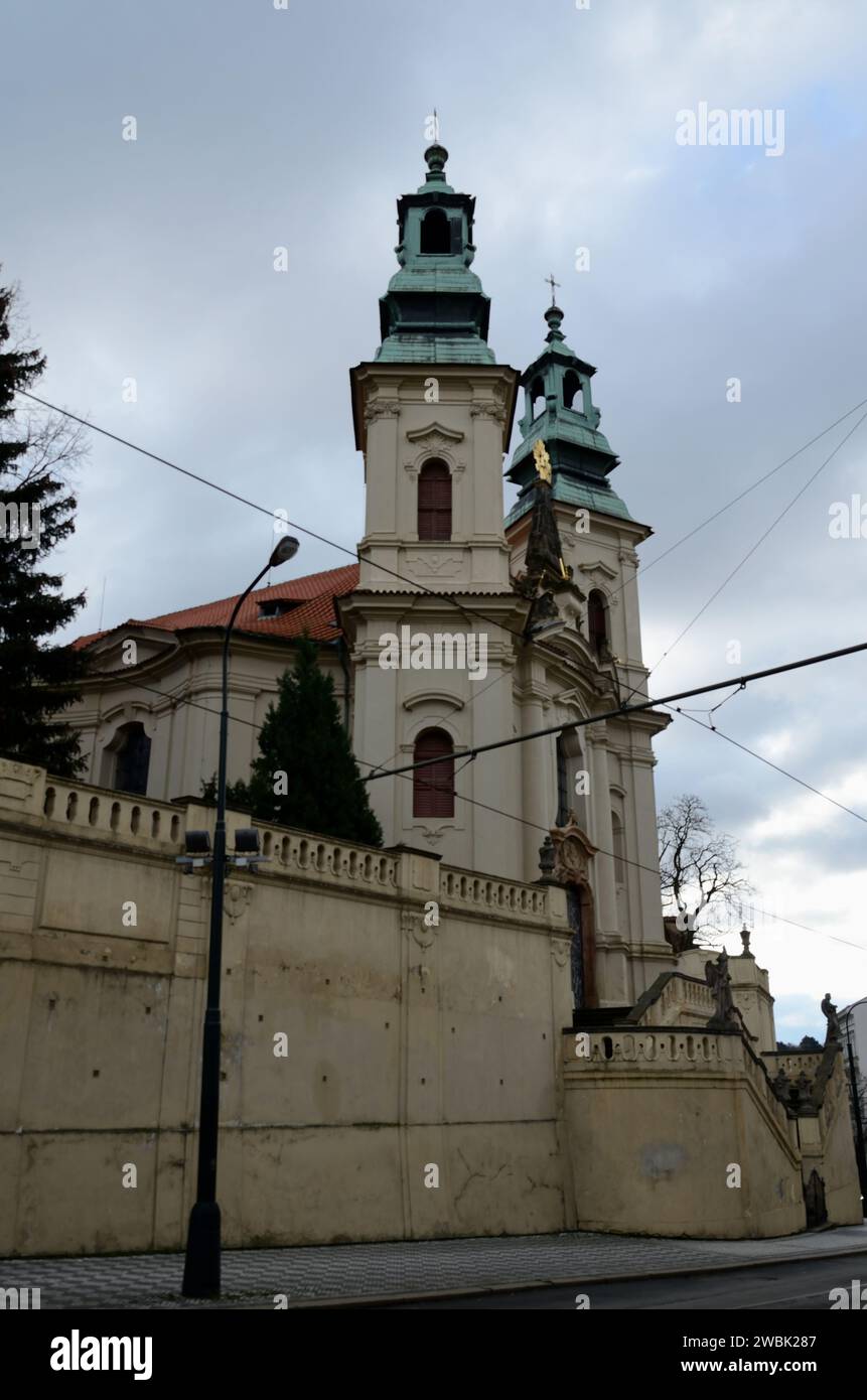 Church of st john of nepomuk on skalka hi-res stock photography and ...