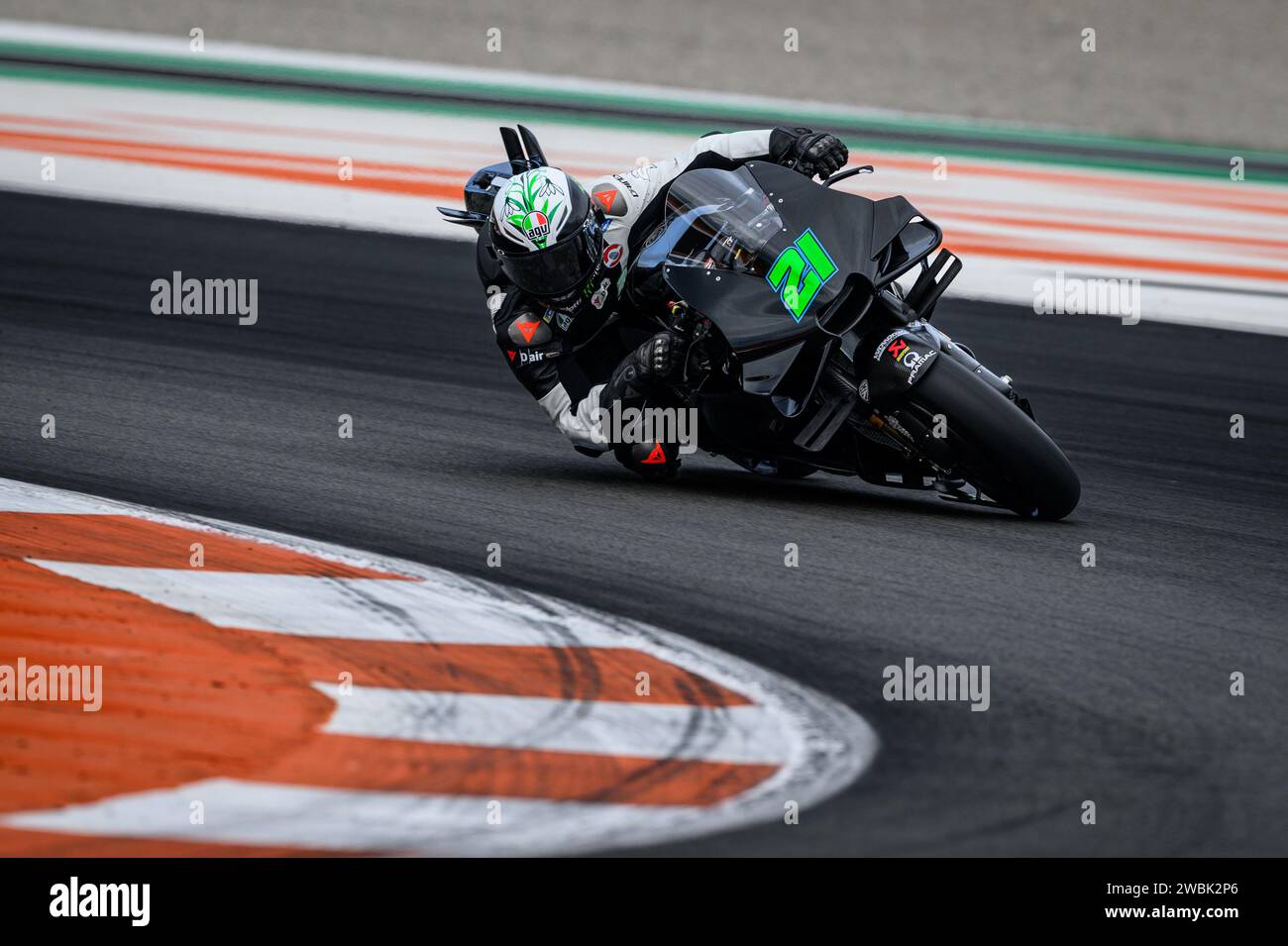 Italian MotoGP rider nr. 5 Franco Morbidelli training at Test 2024 on ...