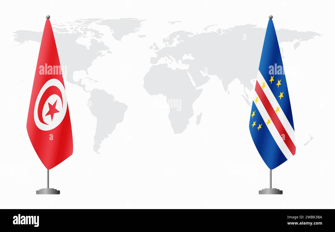 Tunisia cape verde Stock Vector Images - Alamy