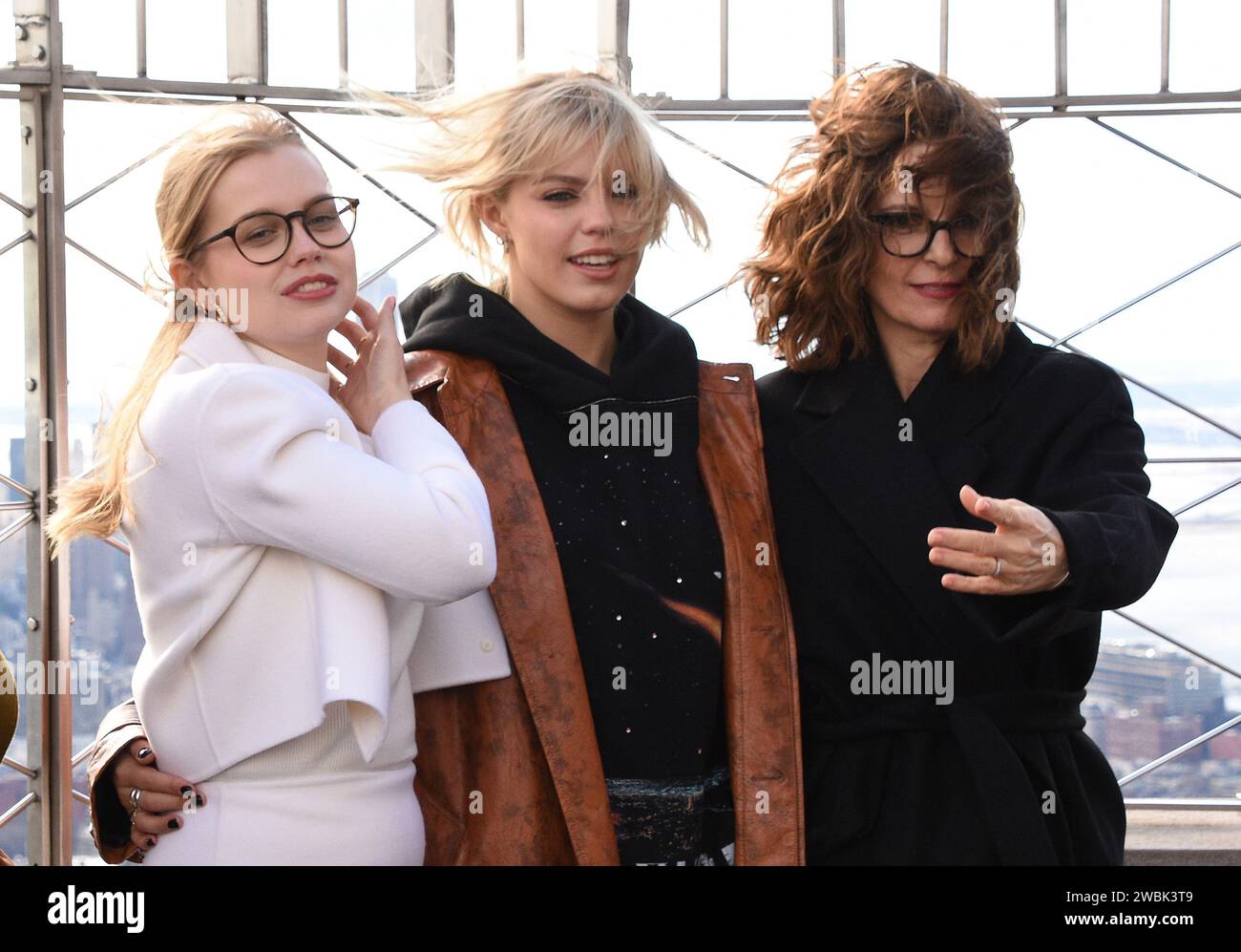 New York, NY, USA. 10th Jan, 2024. Angourie Rice, Rene Rapp and Tina ...