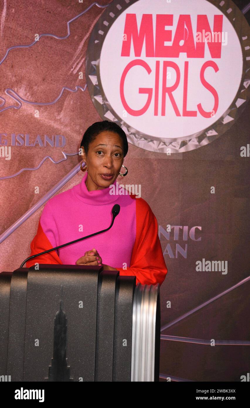 New York, NY, USA. 10th Jan, 2024. Stephanie J. Hull, CEO of Girls Inc ...