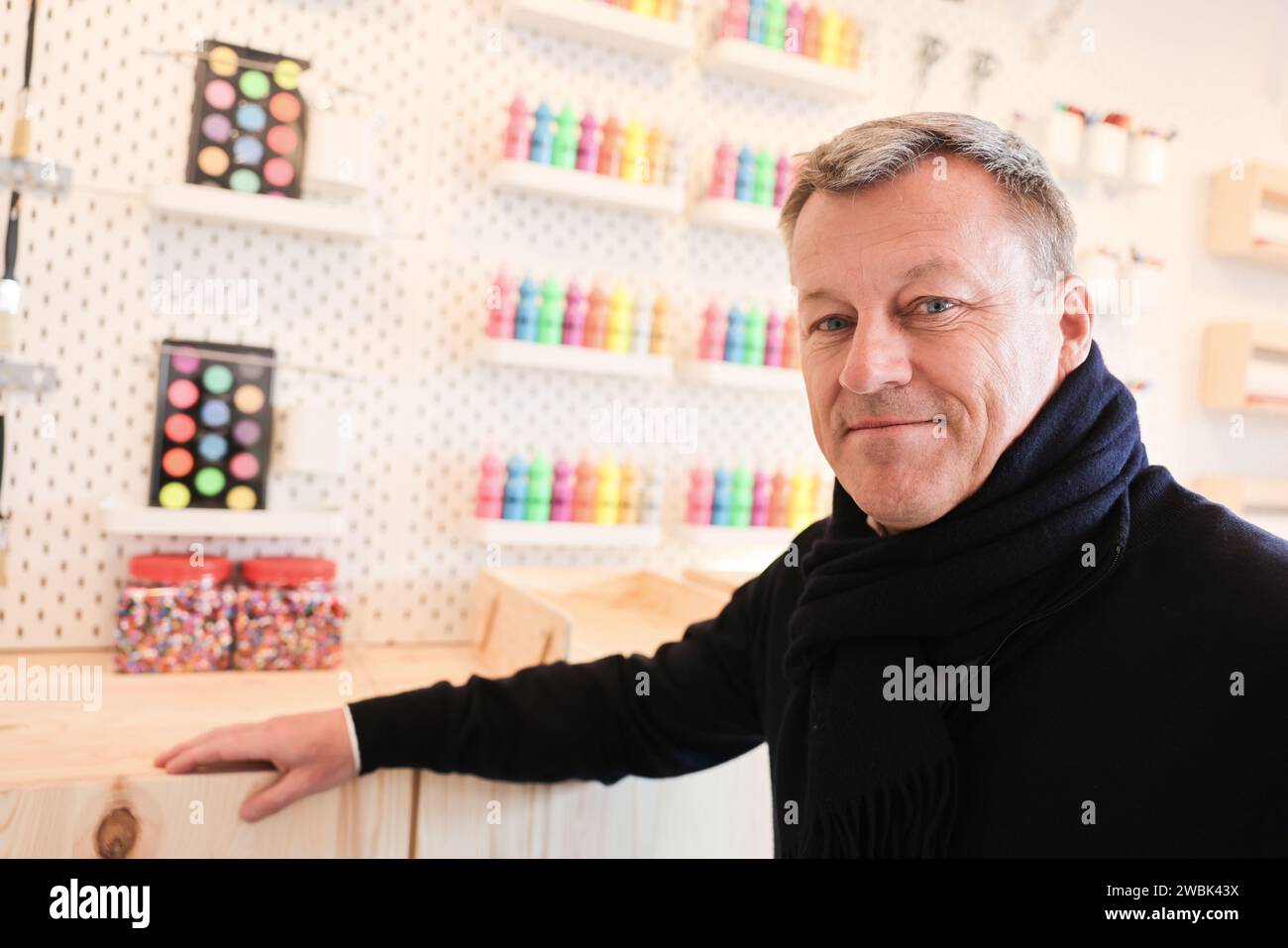 PRODUCTION - 11 January 2024, North Rhine-Westphalia, Cologne: Jesper ...