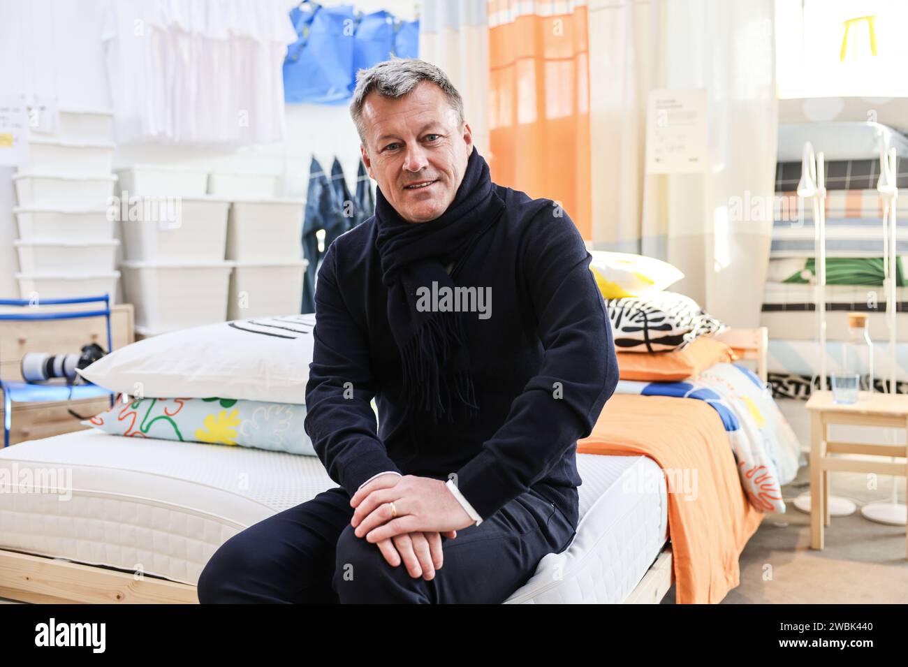 PRODUCTION - 11 January 2024, North Rhine-Westphalia, Cologne: Jesper ...