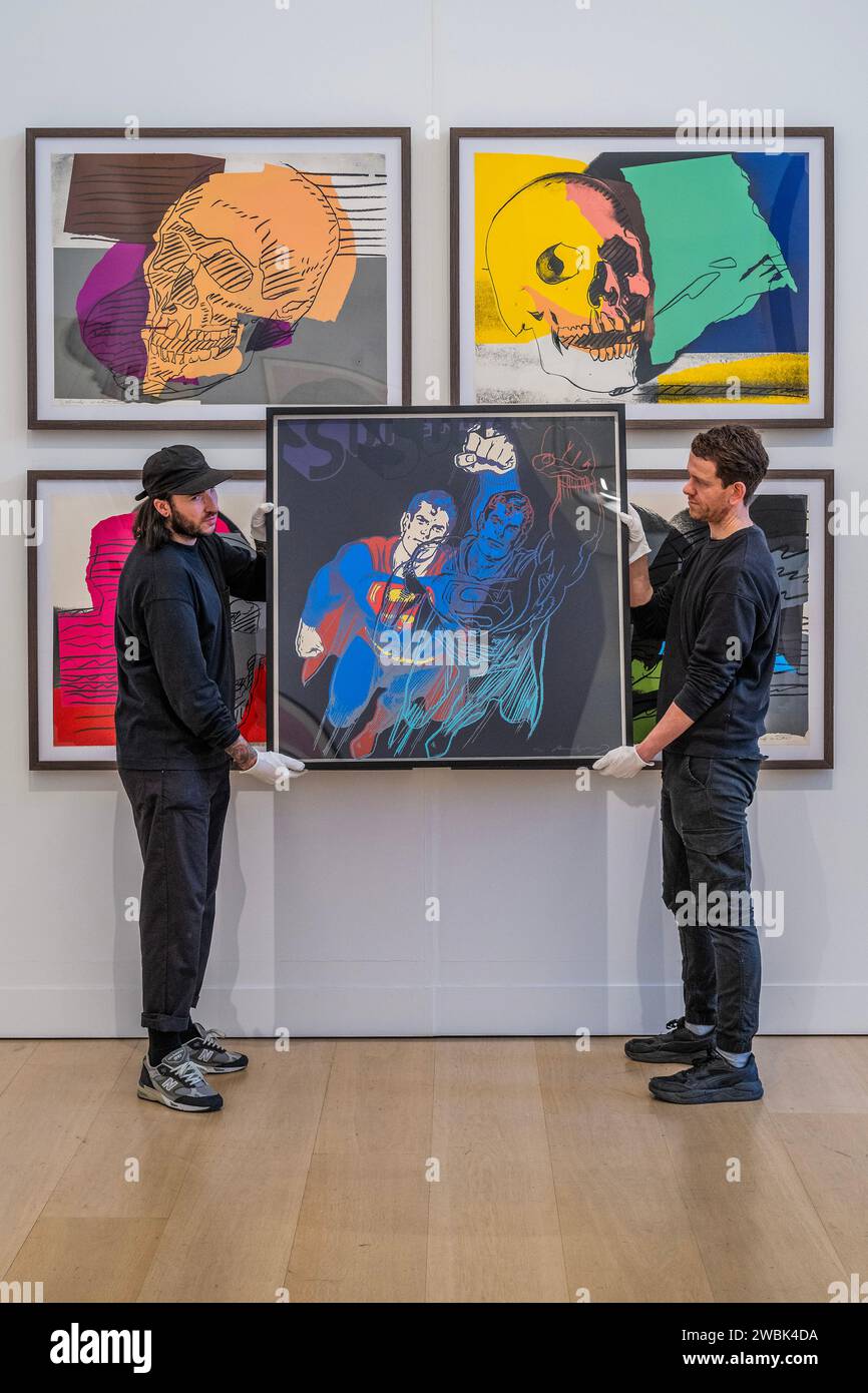 Superman andy warhol hi-res stock photography and images - Alamy