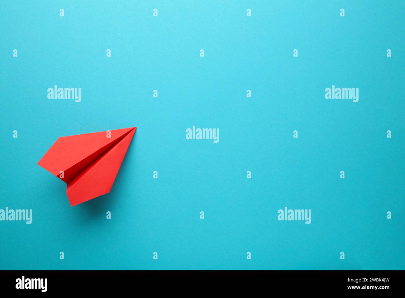 Paper plane mockup hi-res stock photography and images - Alamy