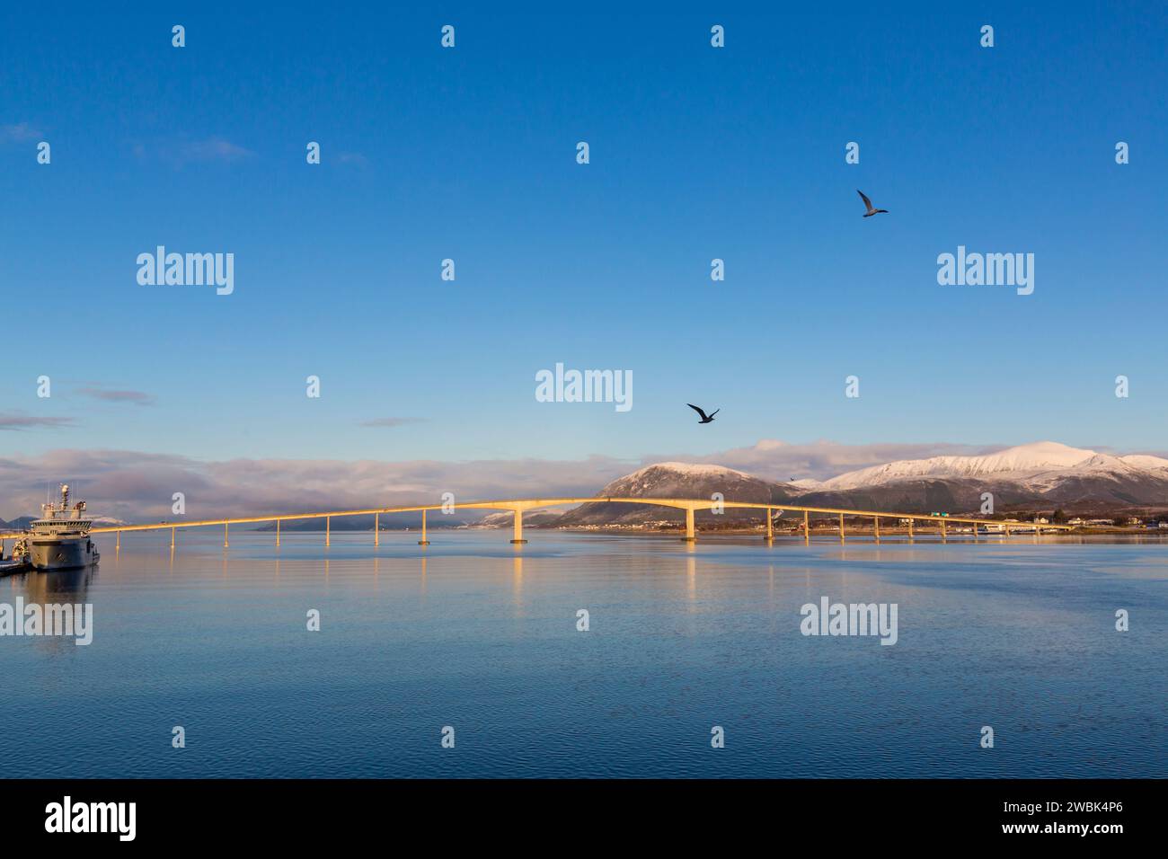 Sortland bridge hi-res stock photography and images - Alamy