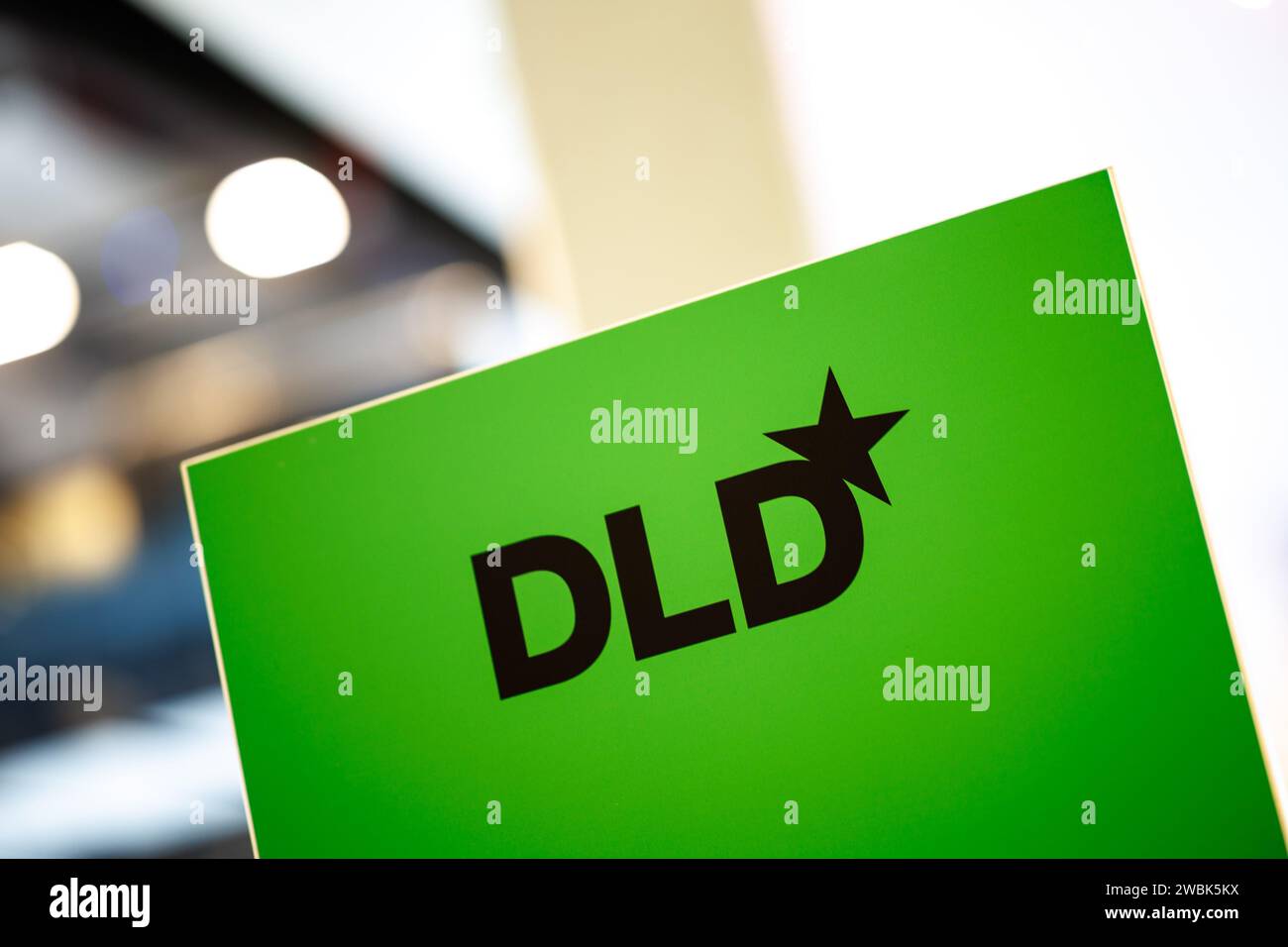 Munich, Germany. 11th Jan, 2024. The logo of the Digital Life Design ...