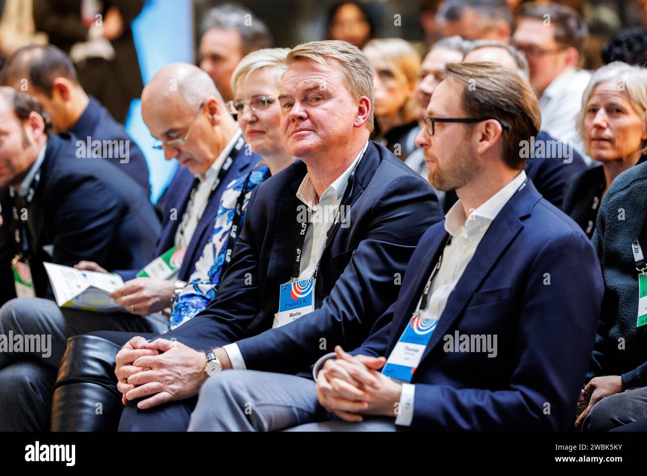 Munich, Germany. 11th Jan, 2024. Martin Weiss, CEO of Hubert Burda ...
