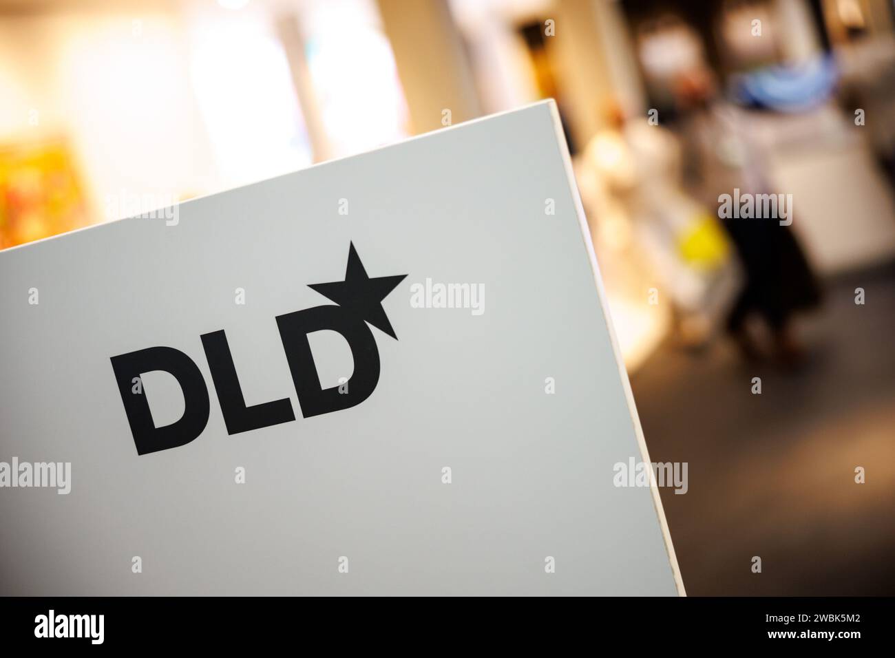 Munich, Germany. 11th Jan, 2024. The logo of the Digital Life Design ...