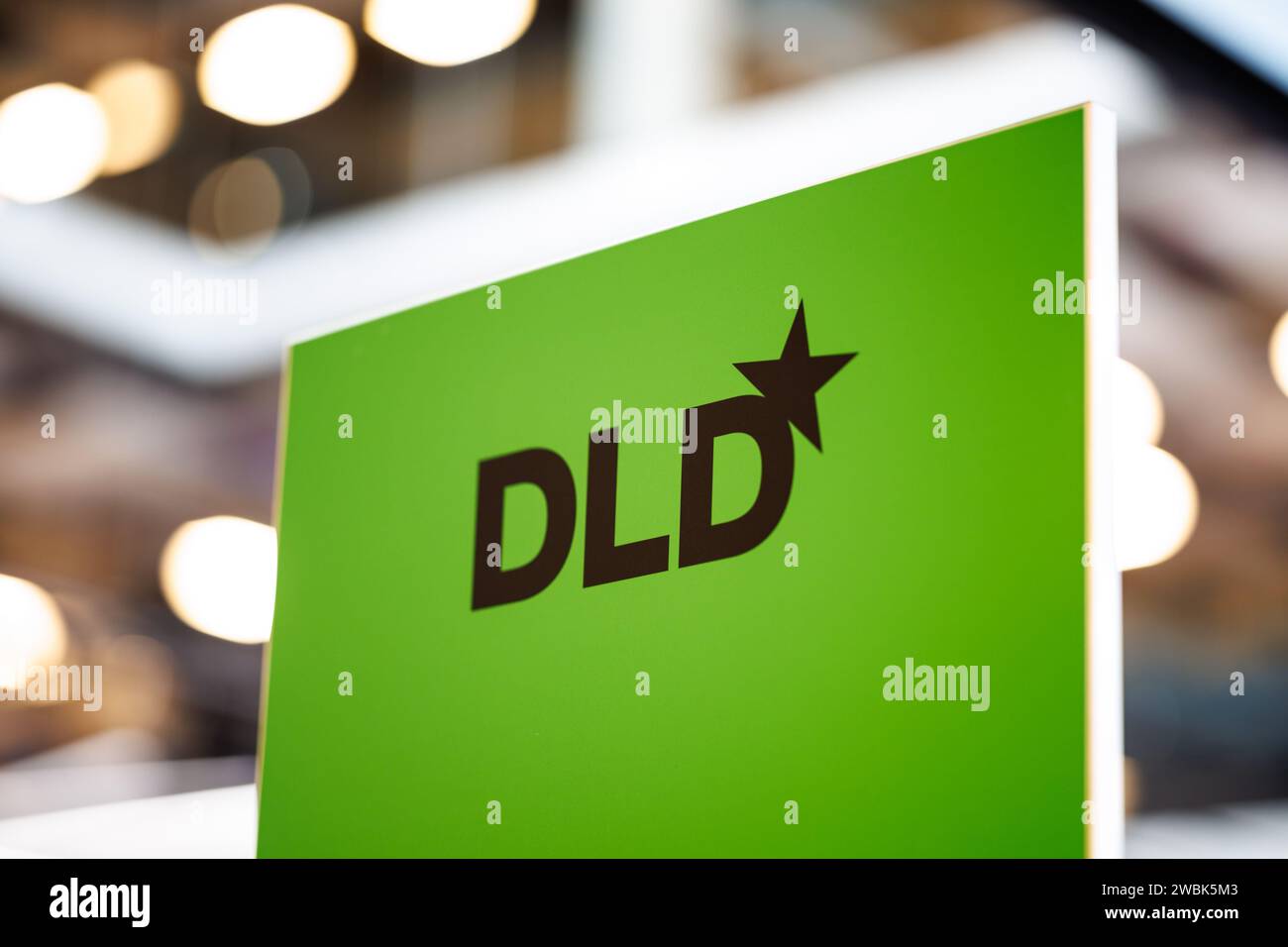 Munich, Germany. 11th Jan, 2024. The logo of the Digital Life Design ...