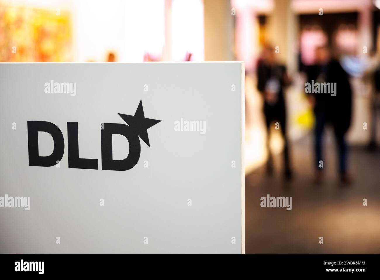 Munich, Germany. 11th Jan, 2024. The logo of the Digital Life Design ...
