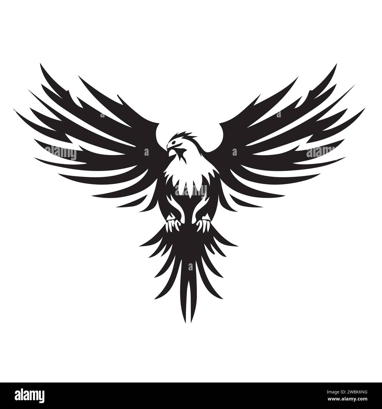 Angry bird logo Black and White Stock Photos & Images - Alamy