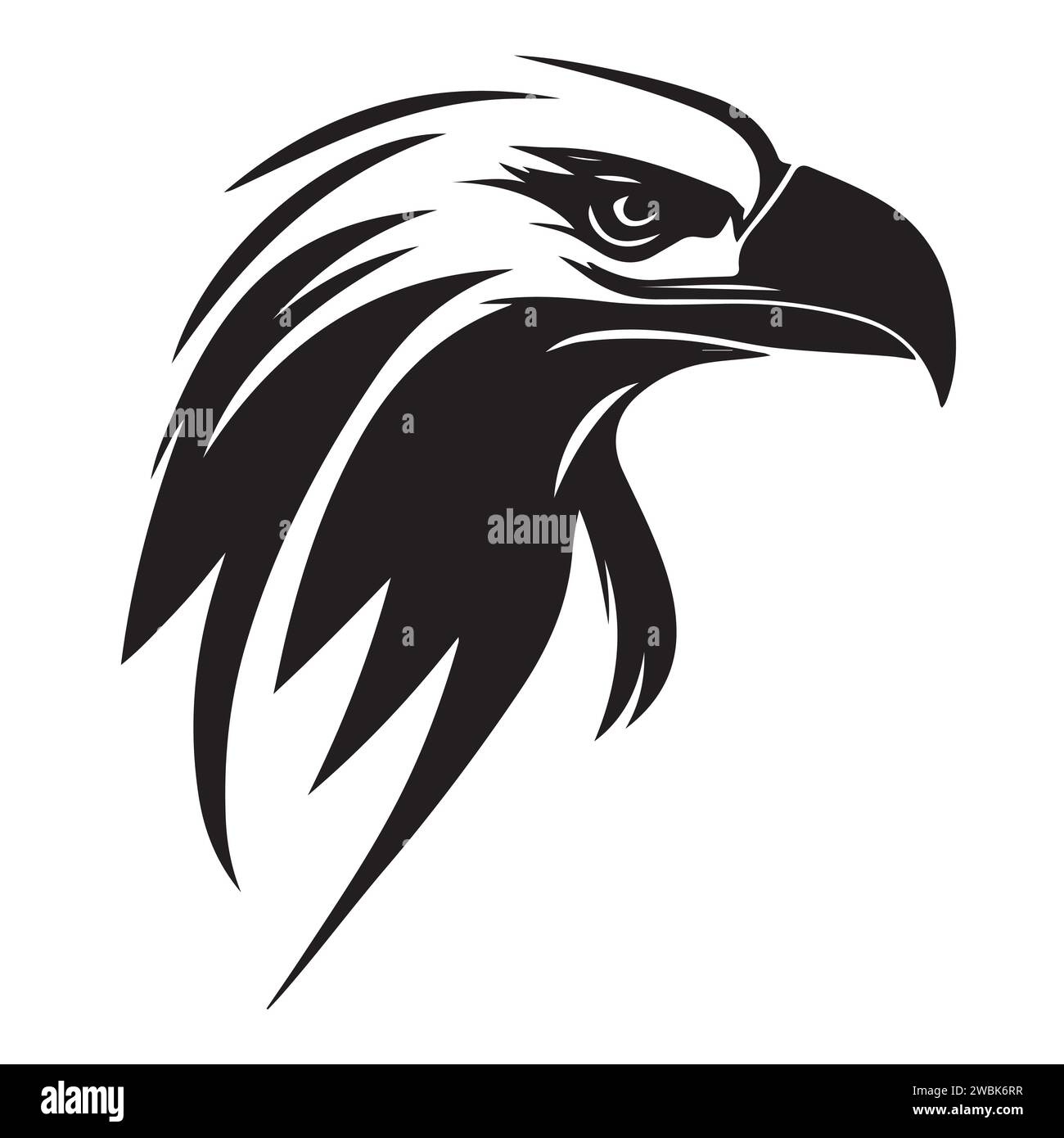 Eagle vector logo Stock Vector Images - Alamy