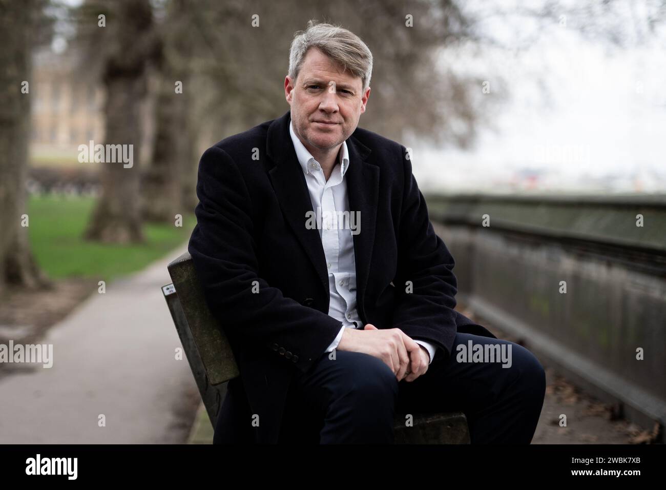 Former MP for Kingswood Chris Skidmore in Victoria Palace Gardens ...