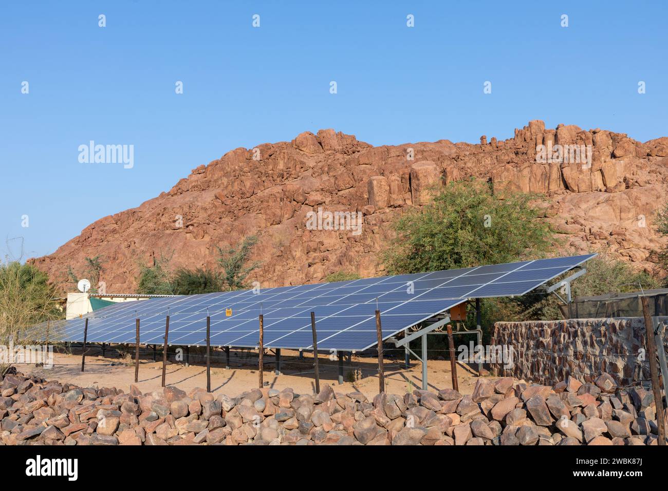 Namibia power solar hi-res stock photography and images - Alamy